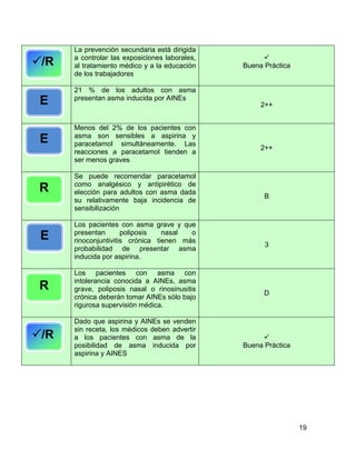Diagnostico y tratamiento del asma guias imss | PDF
