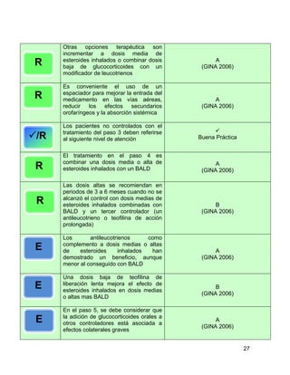 Diagnostico y tratamiento del asma guias imss | PDF
