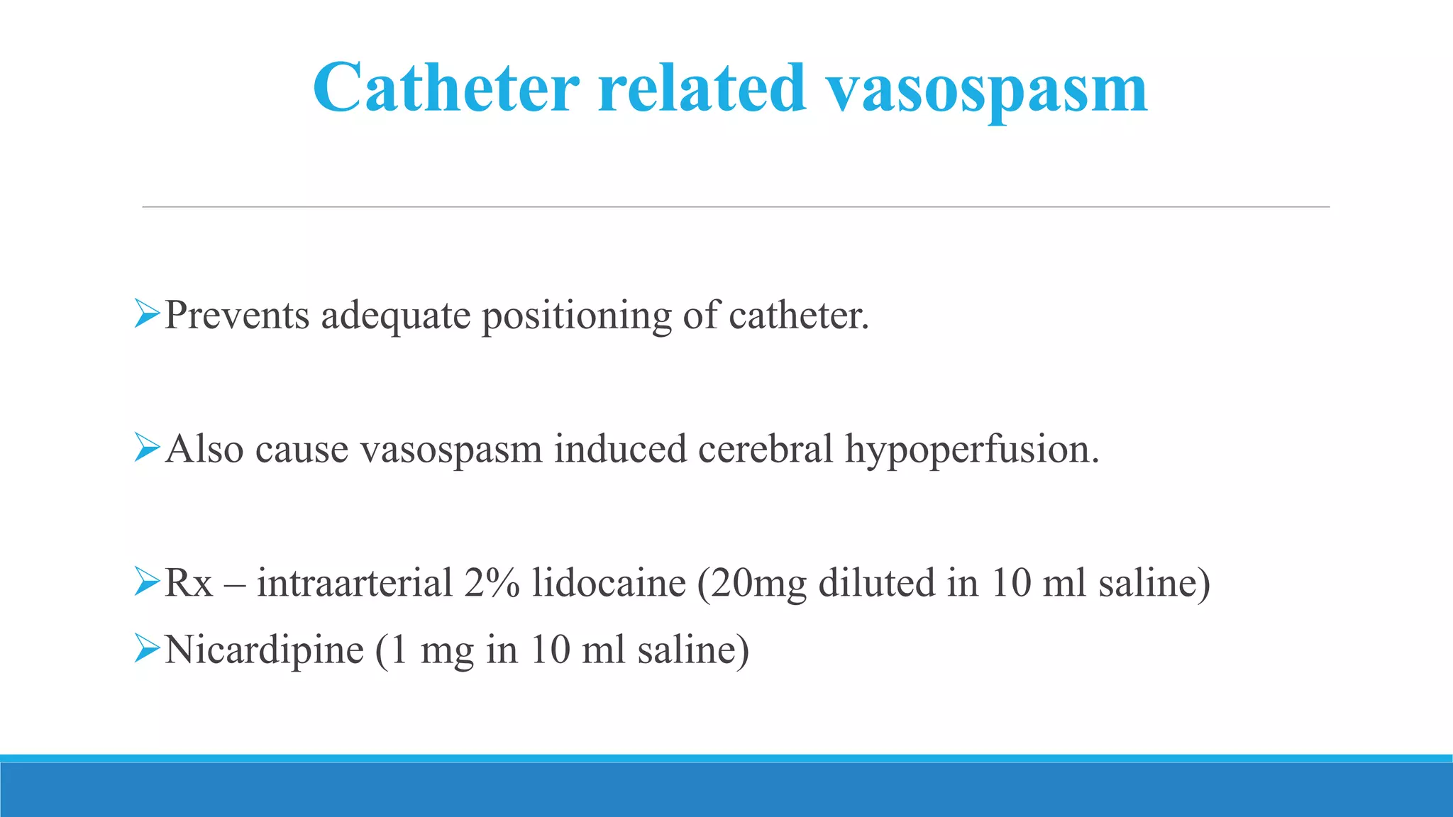 Diagnostic procedure of dsa and management of its | PPTX