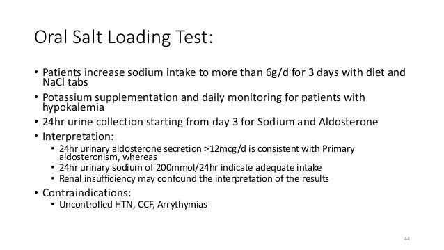 Oral Salt Loading Test Protocol – OQWCDG