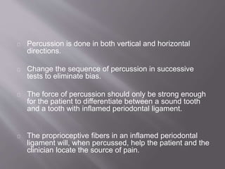 Diagnostic procedures in endodontics | PPTX