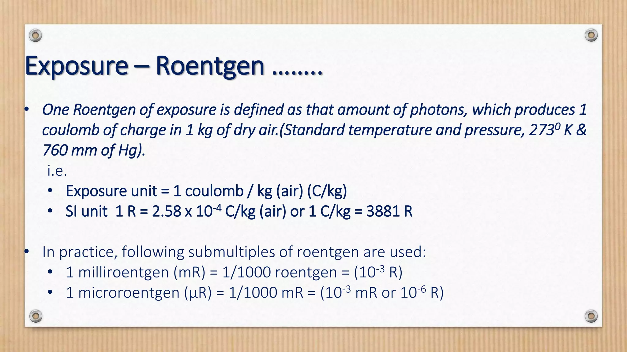 Diagnostic radiography concepts x ray equipment | PPTX