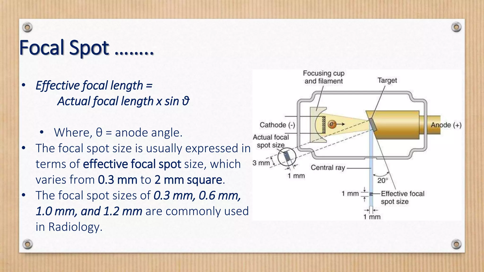 Diagnostic radiography concepts x ray equipment | PPTX