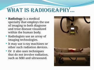 diagnosticradiology - main fields of radiological diagnosis | PPT