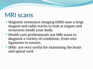 diagnosticradiology - main fields of radiological diagnosis | PPTX