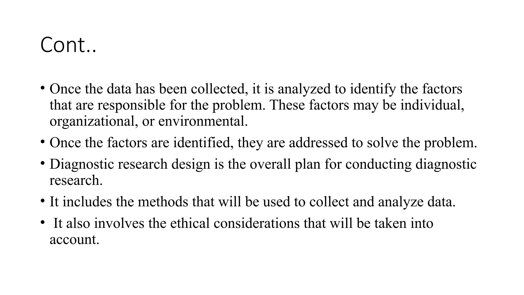 Diagnostic research-1-1 for Master in medecine | PPTX