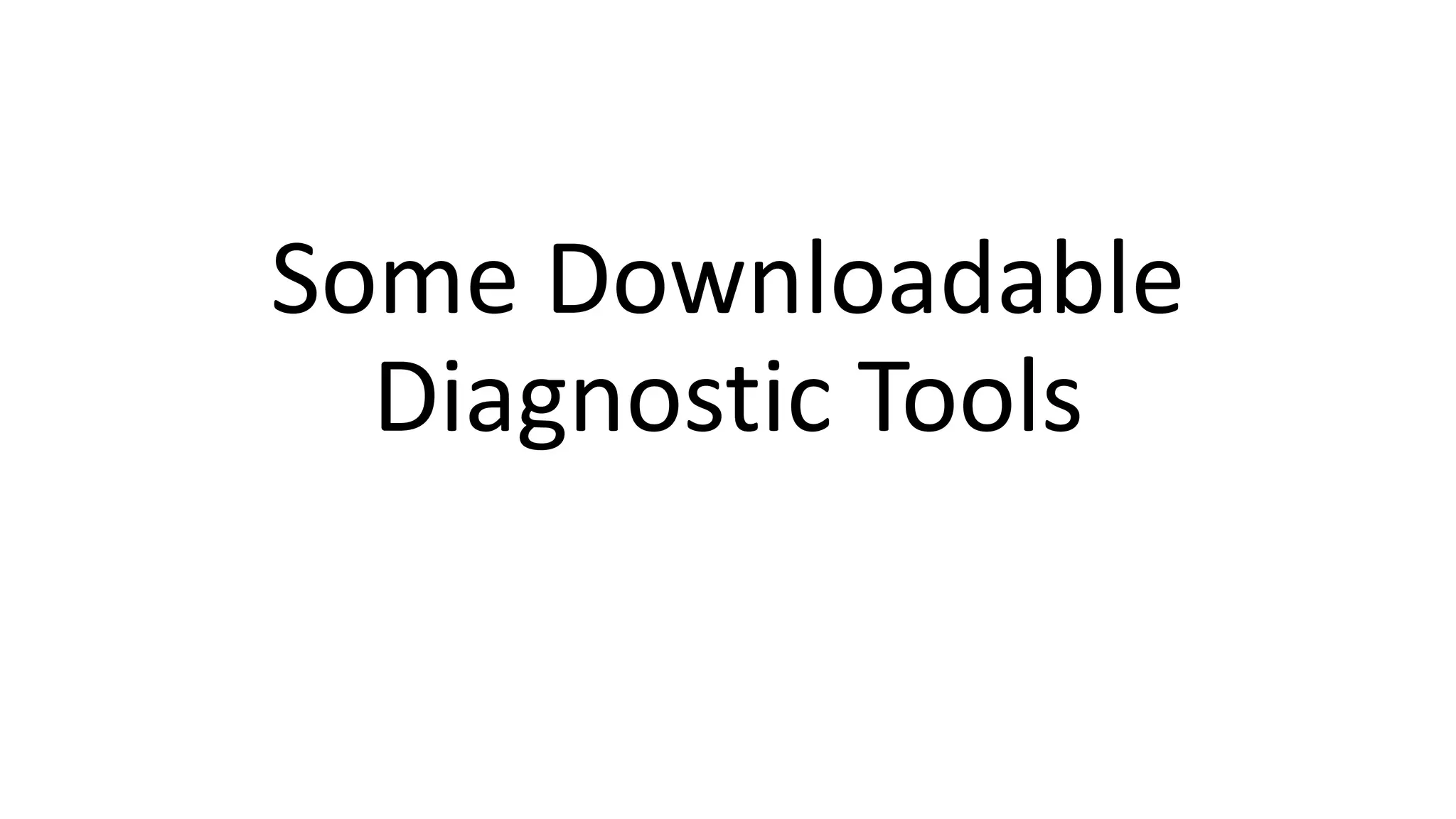 Diagnostic Software Tools.pptx