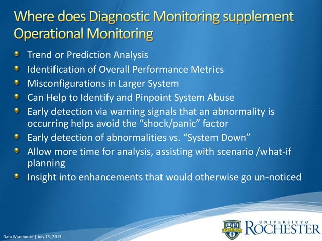 Diagnostic System Monitoring | PPT