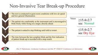 Diagnostic techniques of dry eye | PPTX