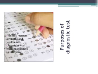 Diagnostic test | PPTX