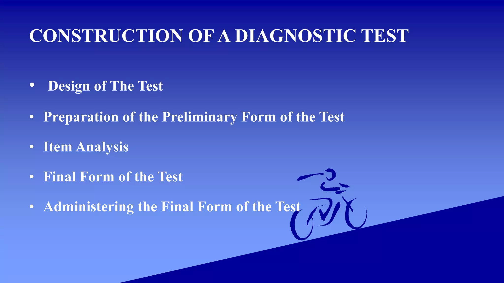 Diagnostic test | PPTX