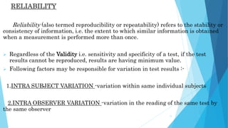 Diagnostic test | PPTX
