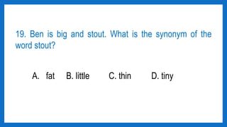 Diagnostic Test English 3.pptx