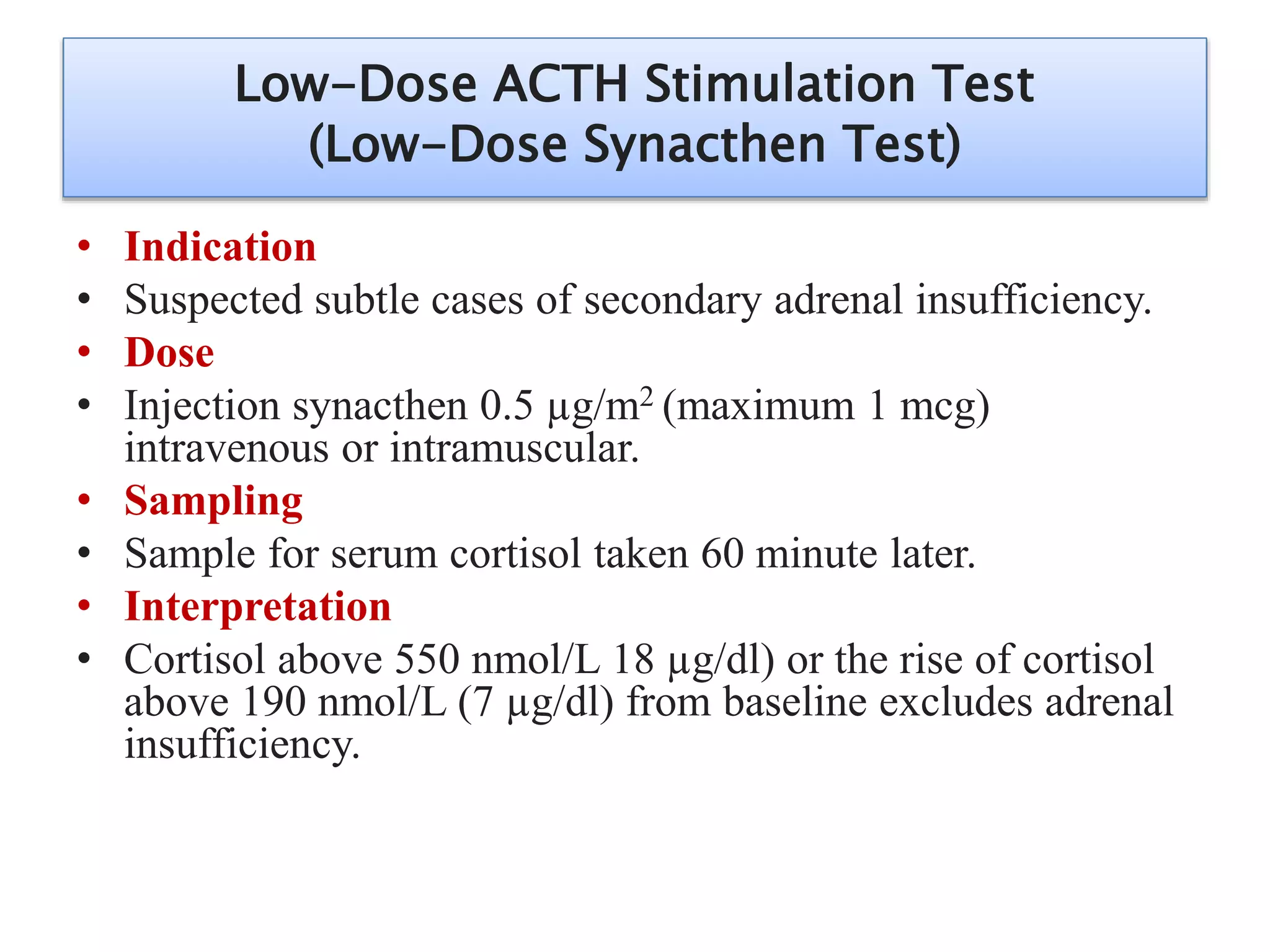 Diagnostic test for Adrenal disorders in children 2.pptx