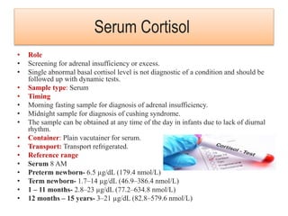Diagnostic test for Adrenal disorders in children 2.pptx