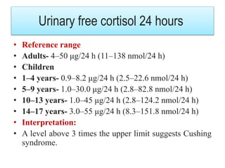 Diagnostic test for Adrenal disorders in children 2.pptx