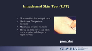 Diagnostic test for drug allergy | PPTX | Allergies | Diseases and ...
