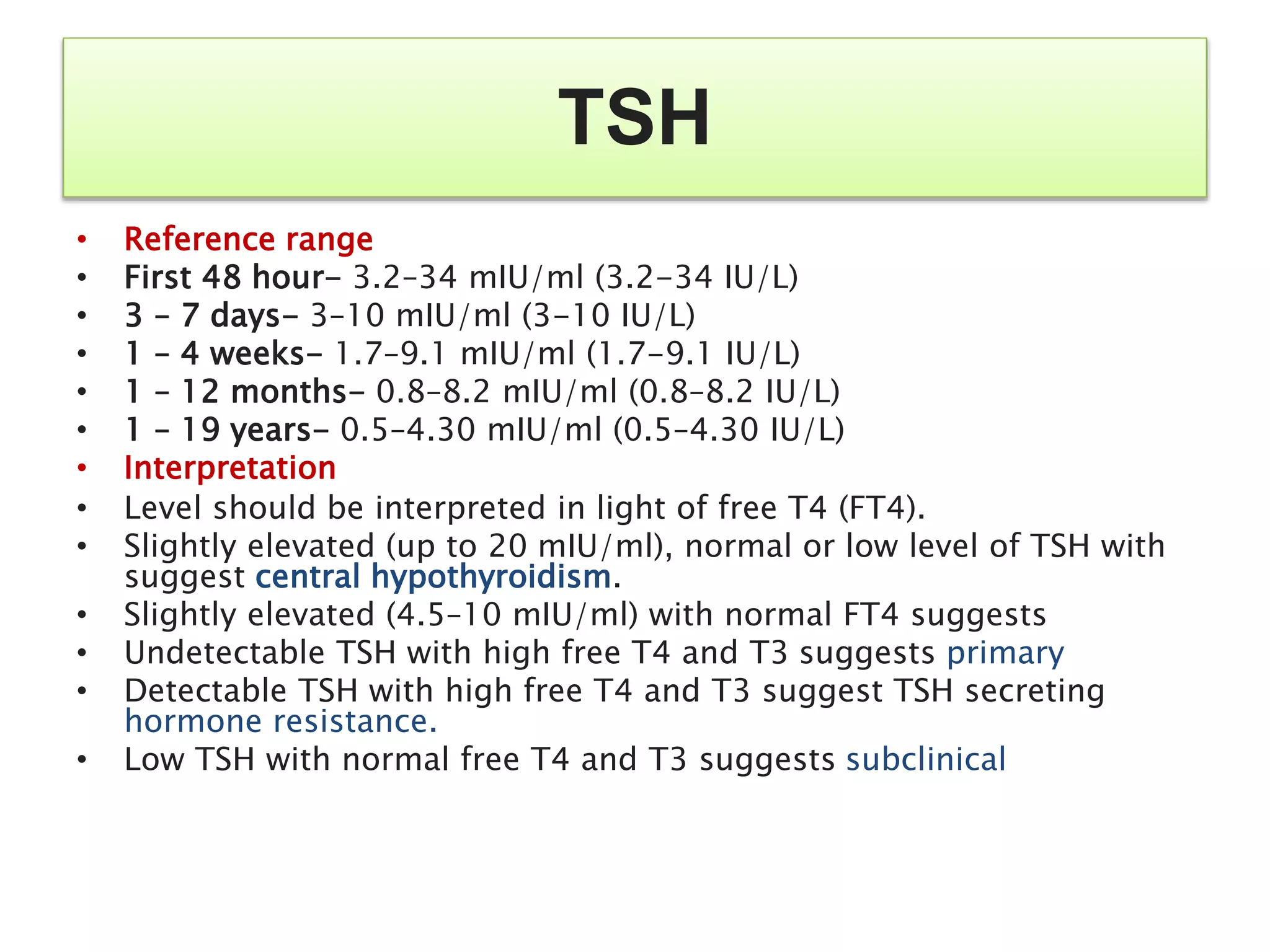 Diagnostic test for Thyriod disorders in children.pptx