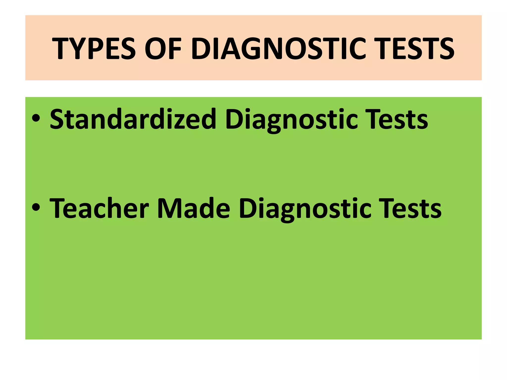 Diagnostic testing and remedial teaching | PPTX