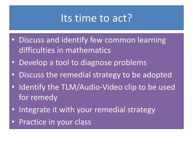Diagnostic testing and remedial teaching | PPTX