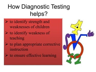 Diagnostic testing and remedial teaching | PPTX