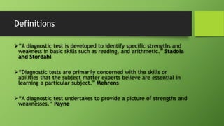 DIAGNOSTIC TEST PPT.pptx