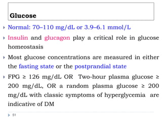 Diagnostic Tests. Interpretation of lab test | PPTX
