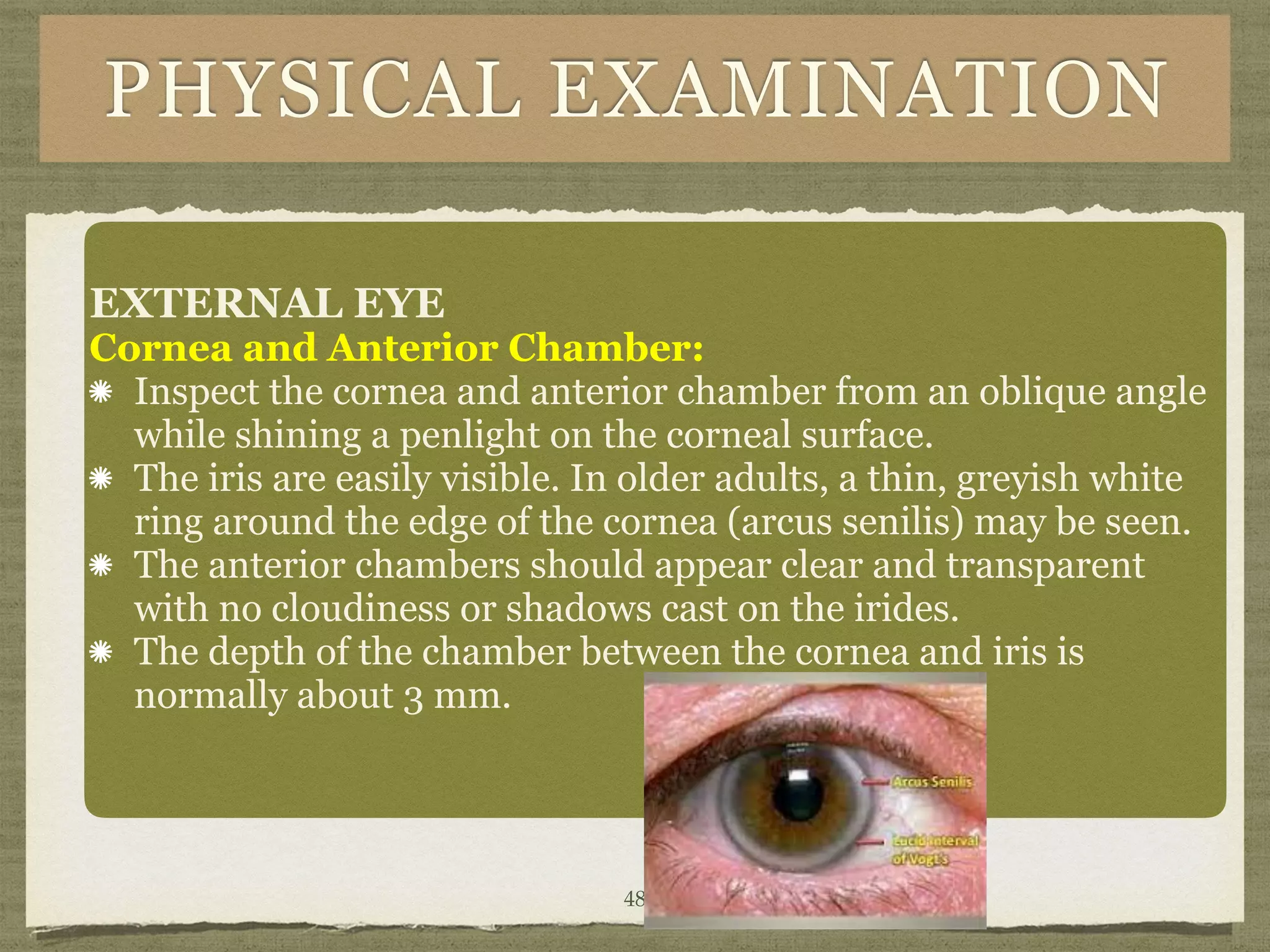 HEALTH ASSESSMENT AND DIAGNOSTIC TESTS OF EYE AND ENT ...