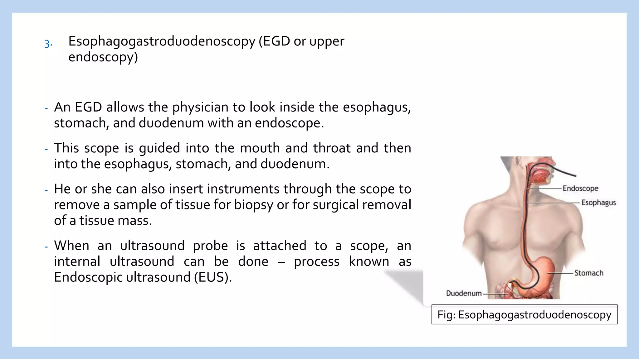 Diagnostic tests for GI disorders | PDF
