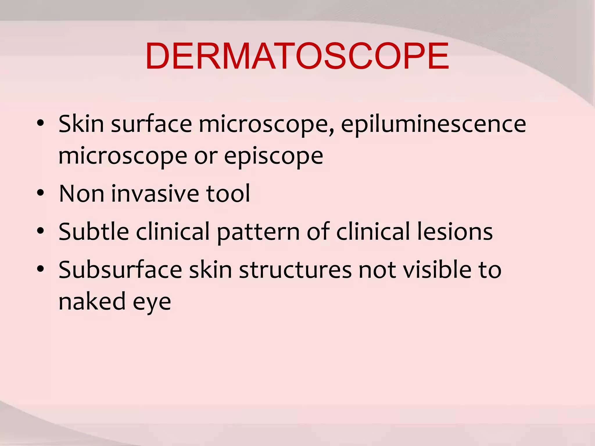 Diagnostic tests in dermatology | PPTX