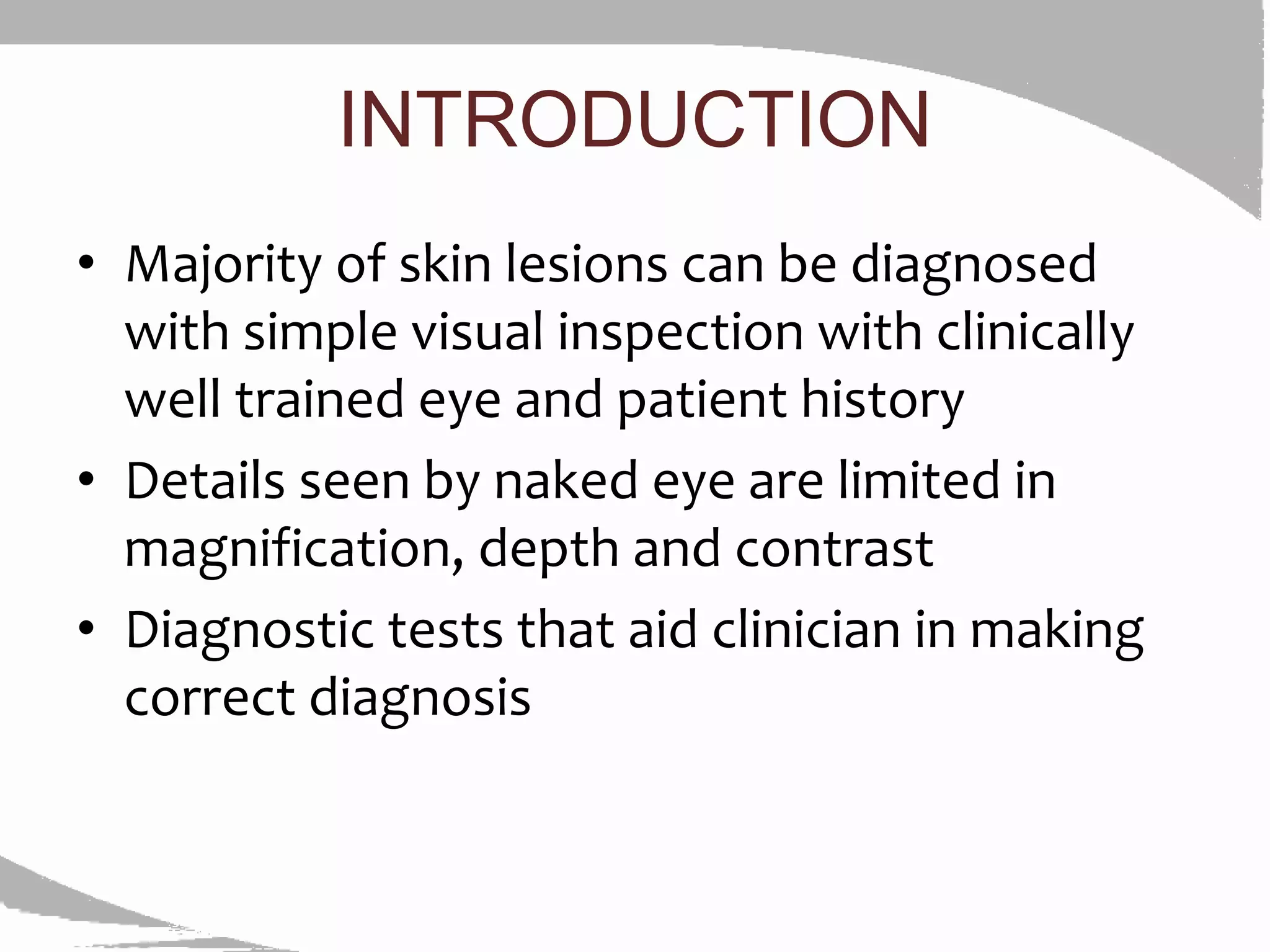 Diagnostic tests in dermatology | PPTX