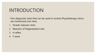 Diagnostic tests in Physiotherapy.pptx