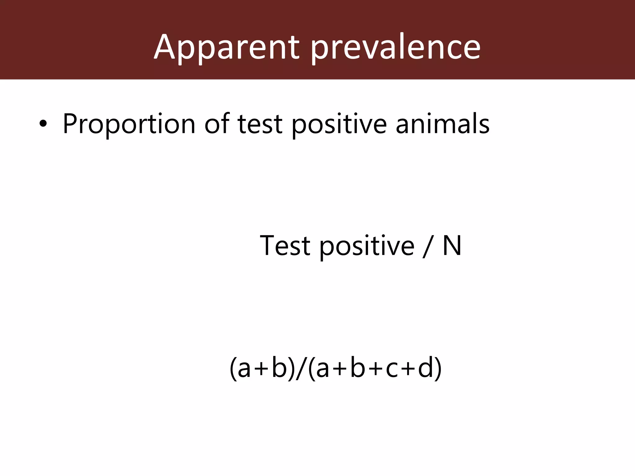 Assessing the performance of diagnostic tests | PPTX | Infectious ...