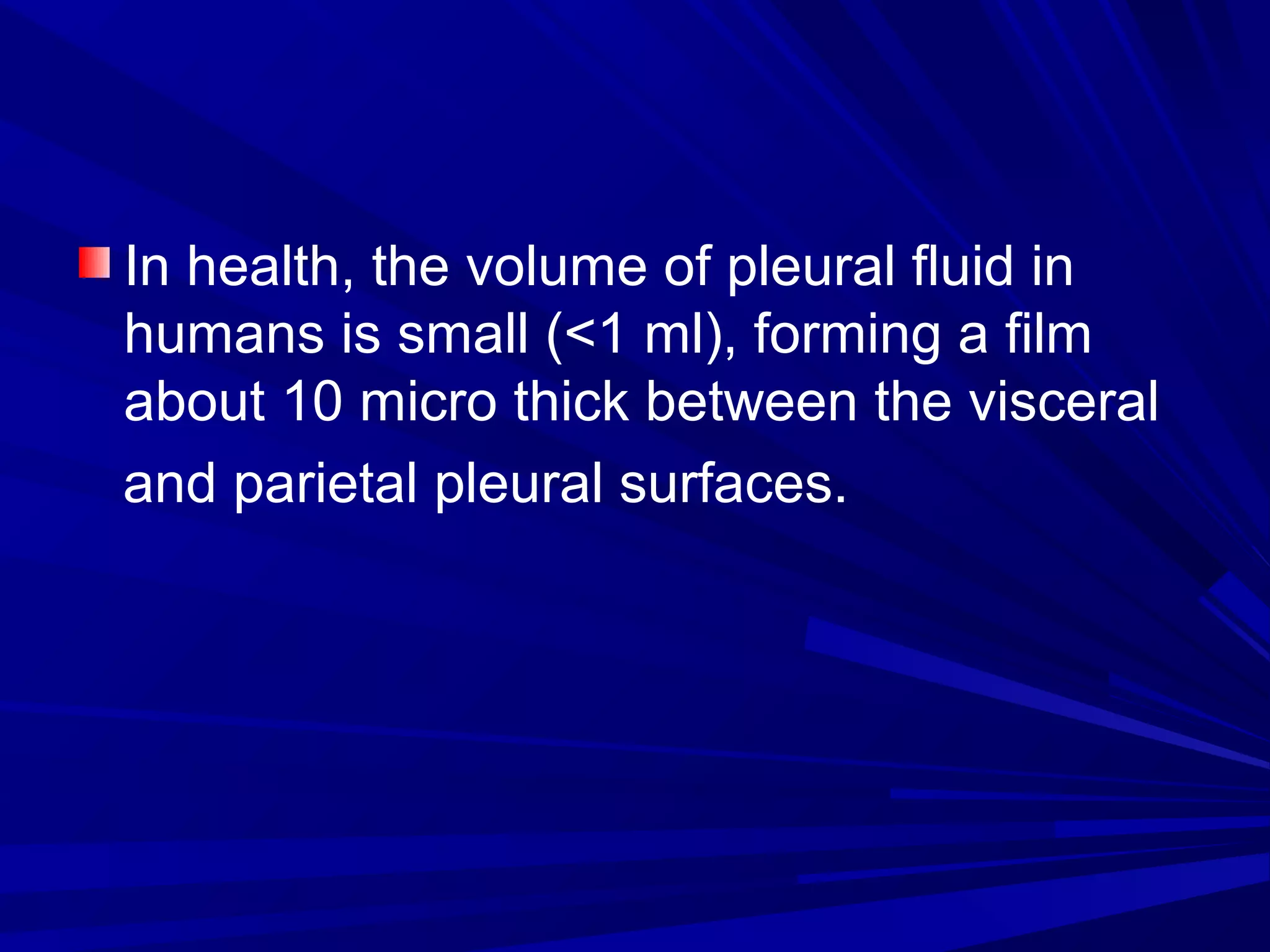 Diagnostic value of pleural effusion | PPT