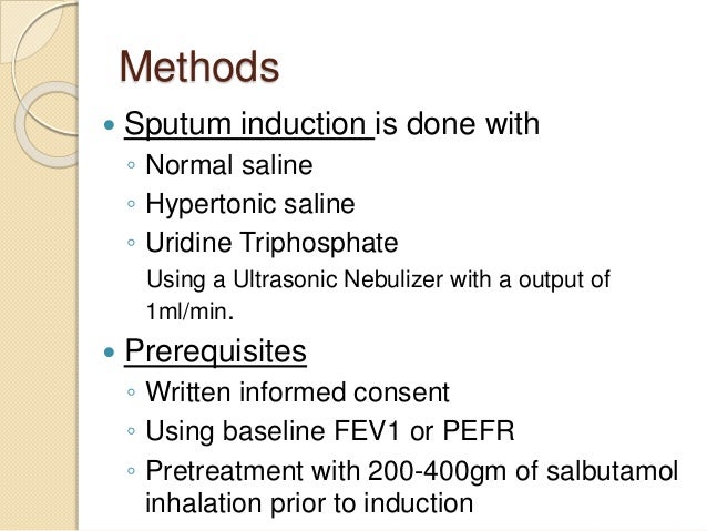Diagnostic value of sputum induction in respiratory disorders dr anir…