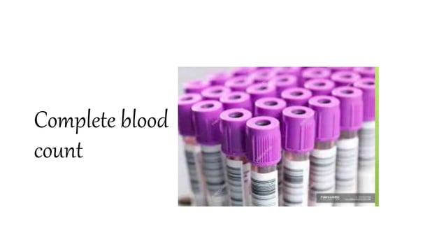 diagnosting testing bsc 2nd sem.pptx.... | PPTX | Blood Disorders ...