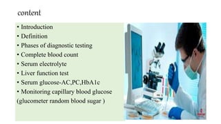 diagnosting testing bsc 2nd sem.pptx.... | PPTX