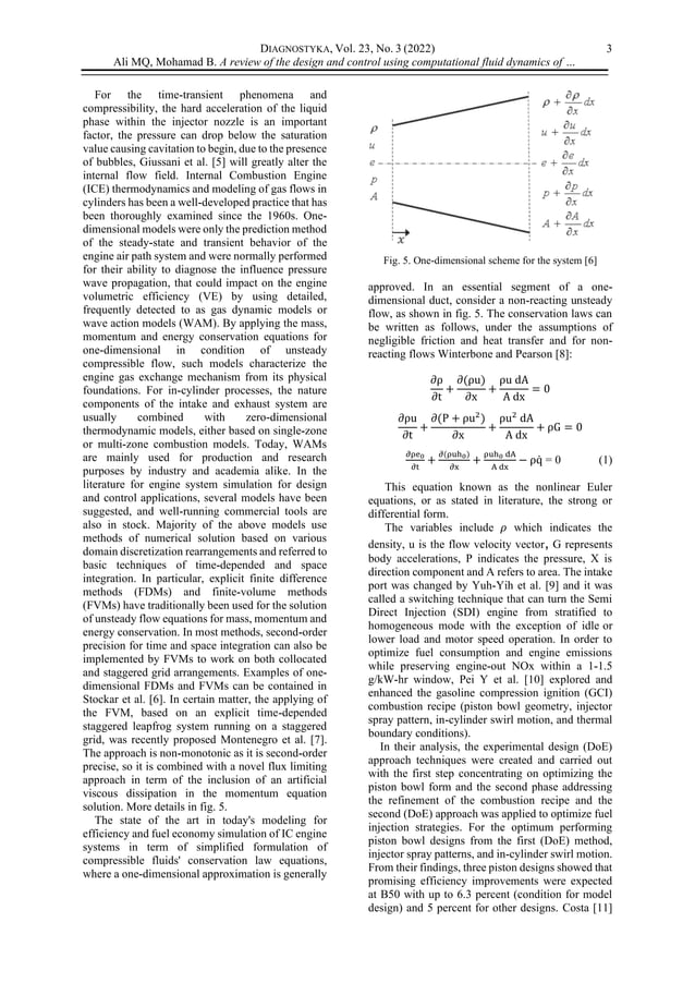 A REVIEW OF THE DESIGN AND CONTROL USING COMPUTATIONAL FLUID DYNAMICS OF GASOLINE DIRECT ...