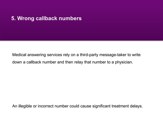 Diagnotes medical-answering-service-weak-links | PPTX