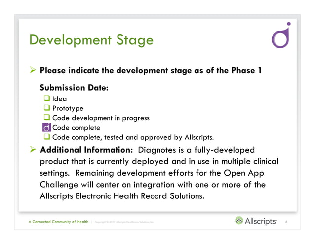 Diagnotes open app challenge - phase 1 submission | PDF