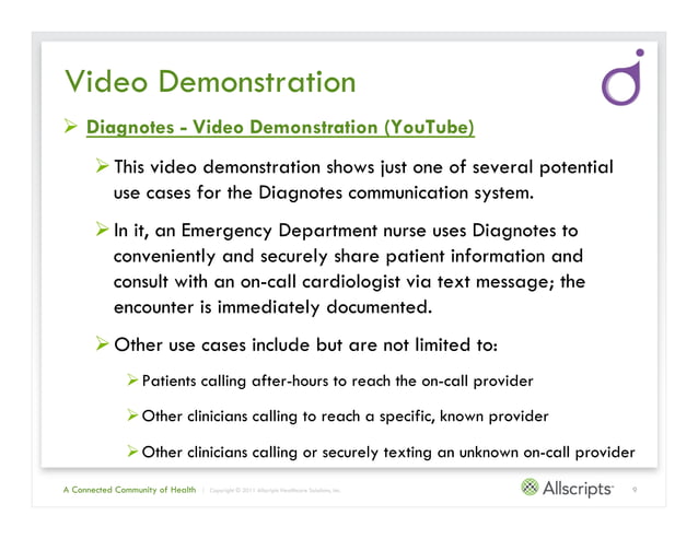 Diagnotes open app challenge - phase 1 submission | PPT