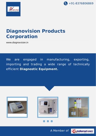 Diagnovision products-corporation | PDF