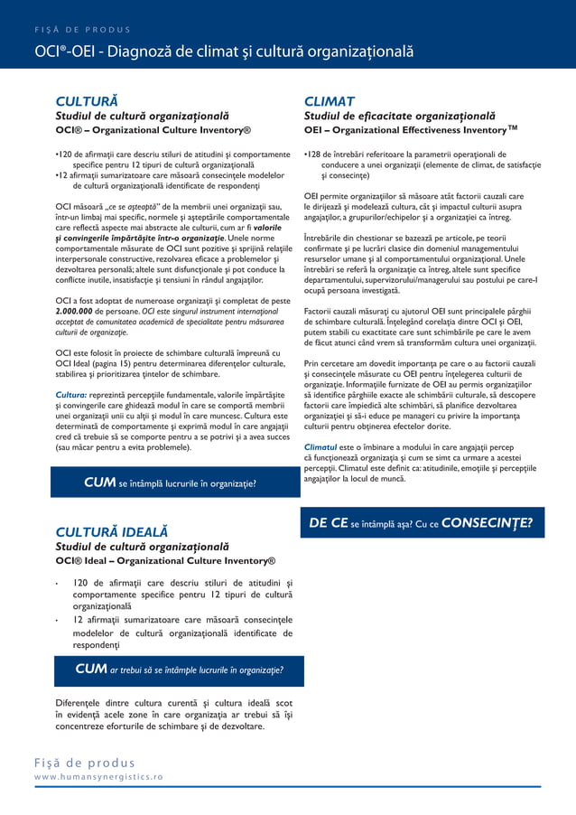 Diagnoza OCI OEI - detaliat | PDF