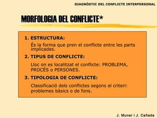 Diagnòstic del conflicte | PPT