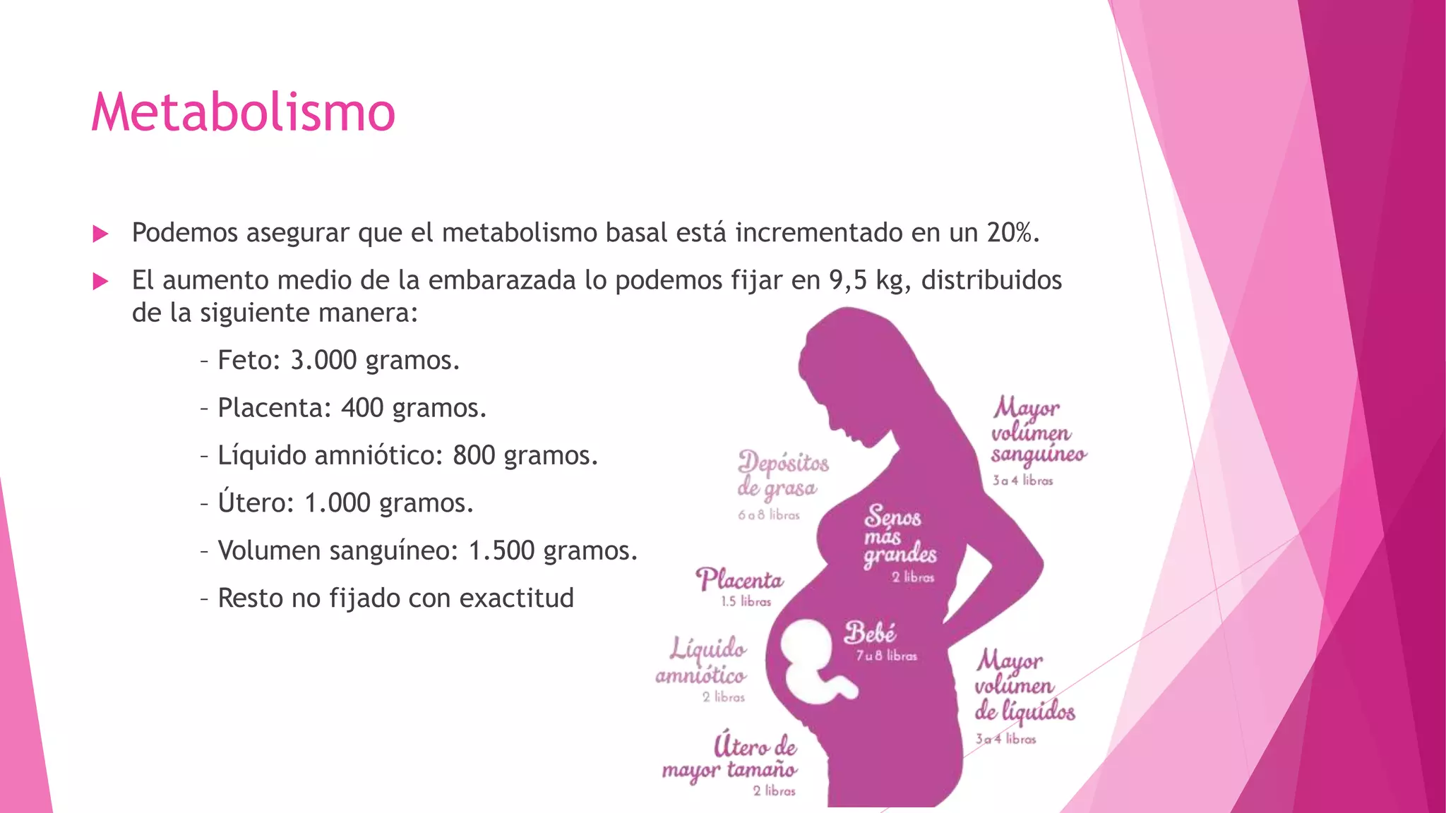 Diagnóstico, cambios fisiológicos, embarazo normal | PPT