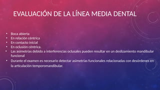 DIAGNÓSTICO de las asimetrías faciales y dentales.pptx