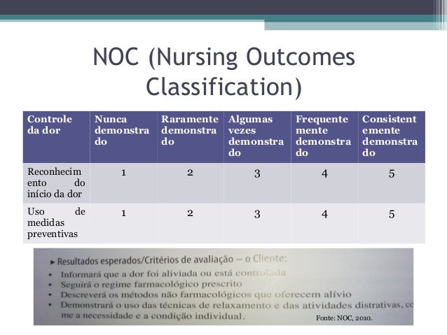 Diagnósticos de Enfermagem: Uso das Taxonomias (NANDA, NIC, NOC e CIP…