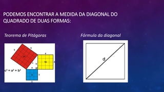Diagonal do quadrado