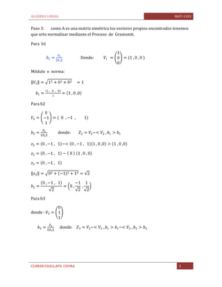 DIAGONALIZACION DE MATRICES | PDF
