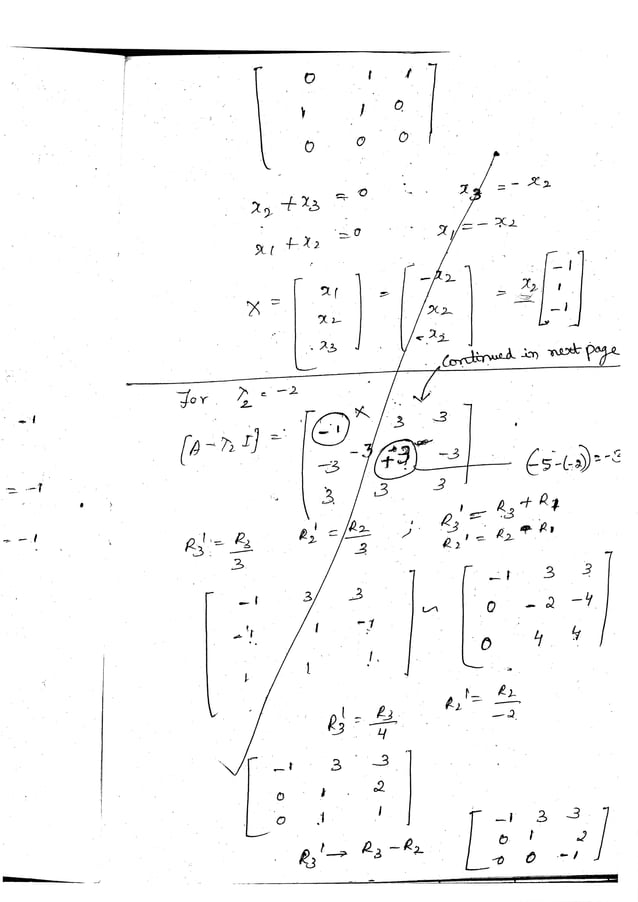 Diagonalization Linear Algebra Notes | PDF